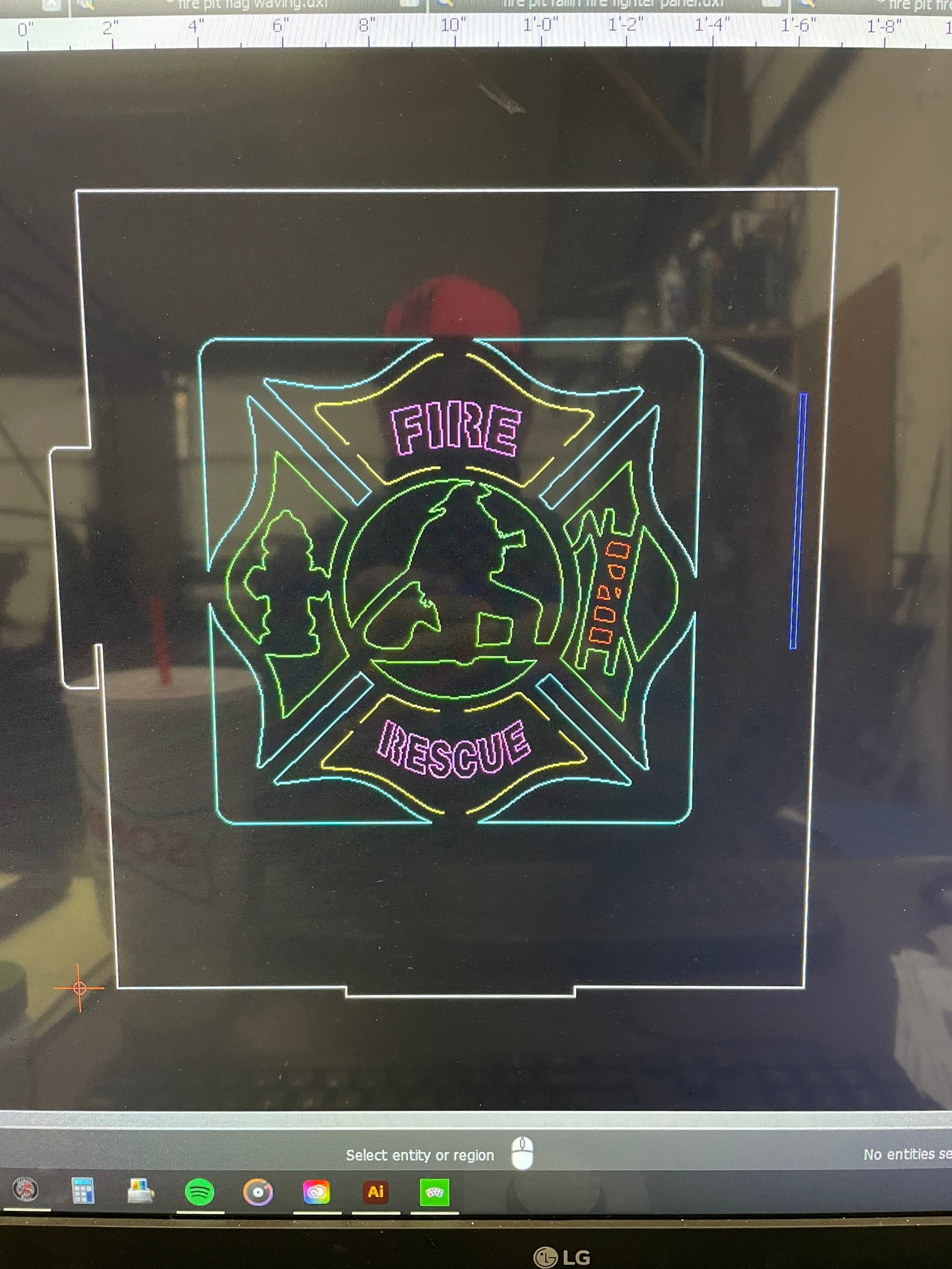 Industrial Rustic Fire Pit Panels Cut From 14 Gauge Steel. - Etsy