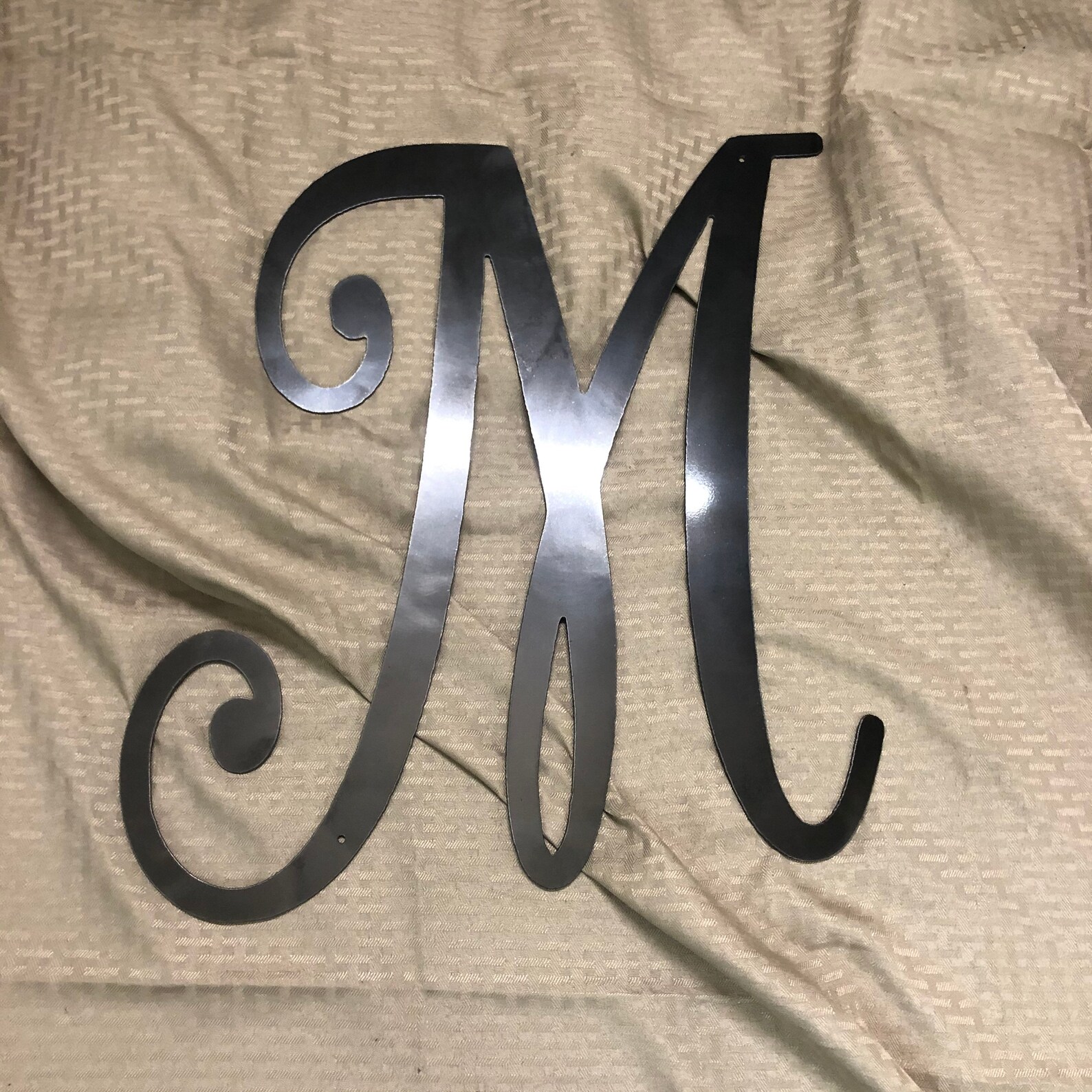 Metal Letter M - Etsy