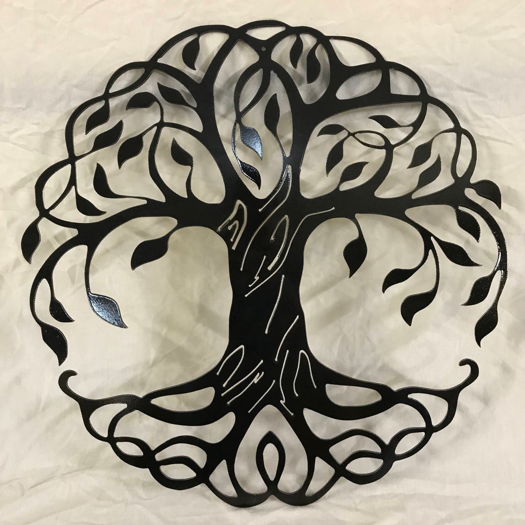 Tree of Life Cut From 14 Gauge Steel - Etsy