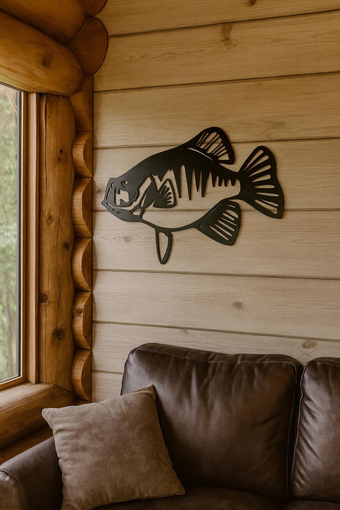 Rustic Metal Crappie Sign Cut From 14 Gauge Steel. - Etsy
