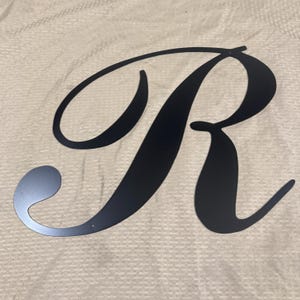 Metal Letter R - Etsy