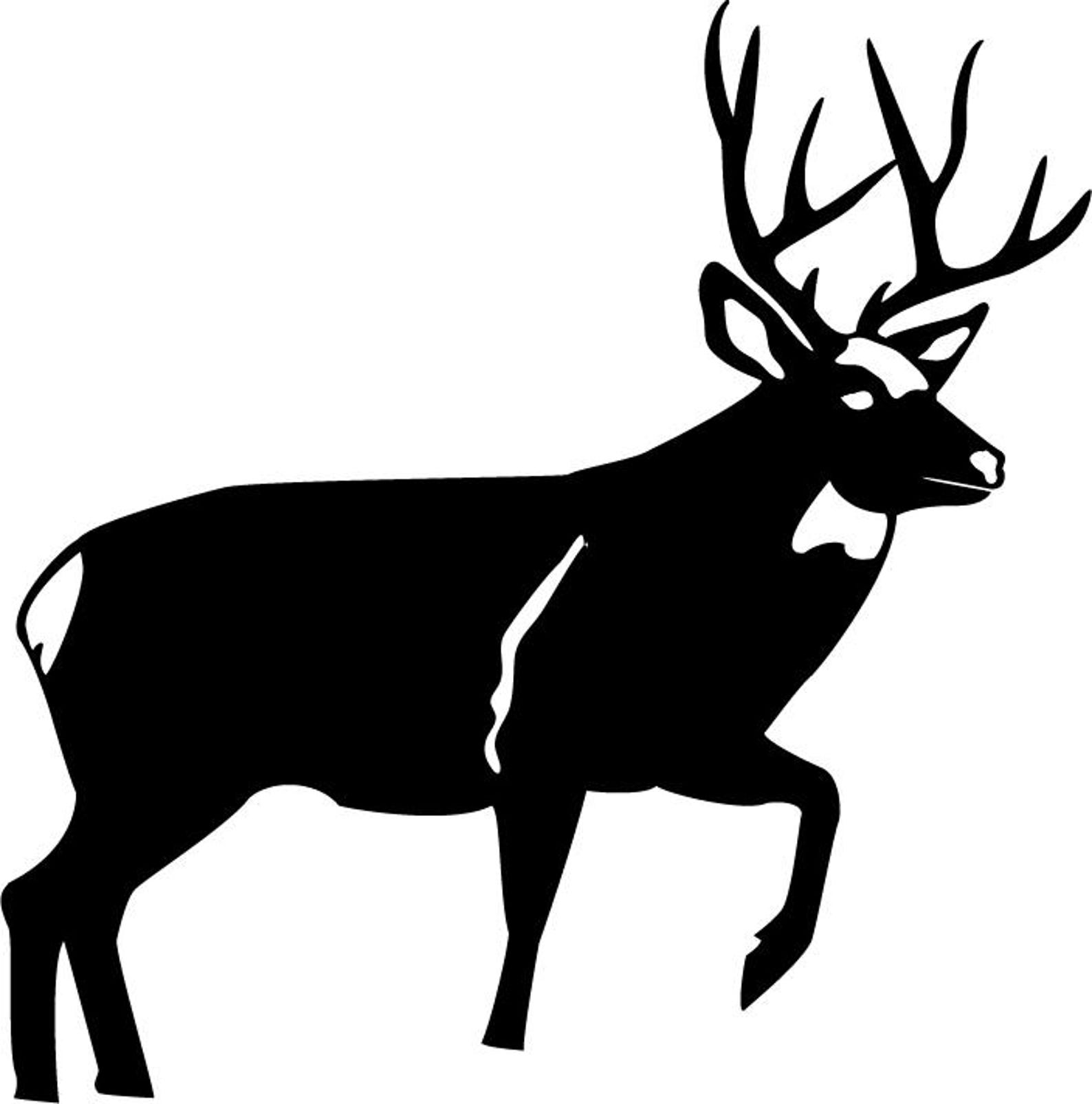 Buck Deer Collection Cad Cut File - Etsy