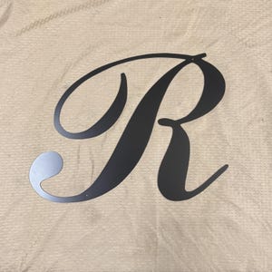 Metal Letter R - Etsy