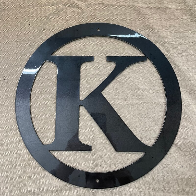 Letter K Sign - Etsy