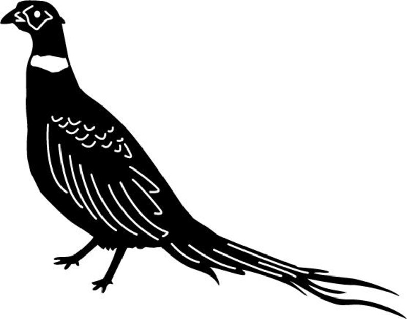 Pheasant Collection Cad Cut File - Etsy