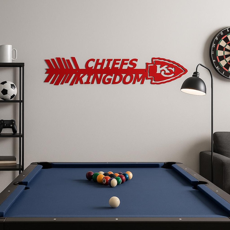 Kc Chiefs Wall Signs - Etsy