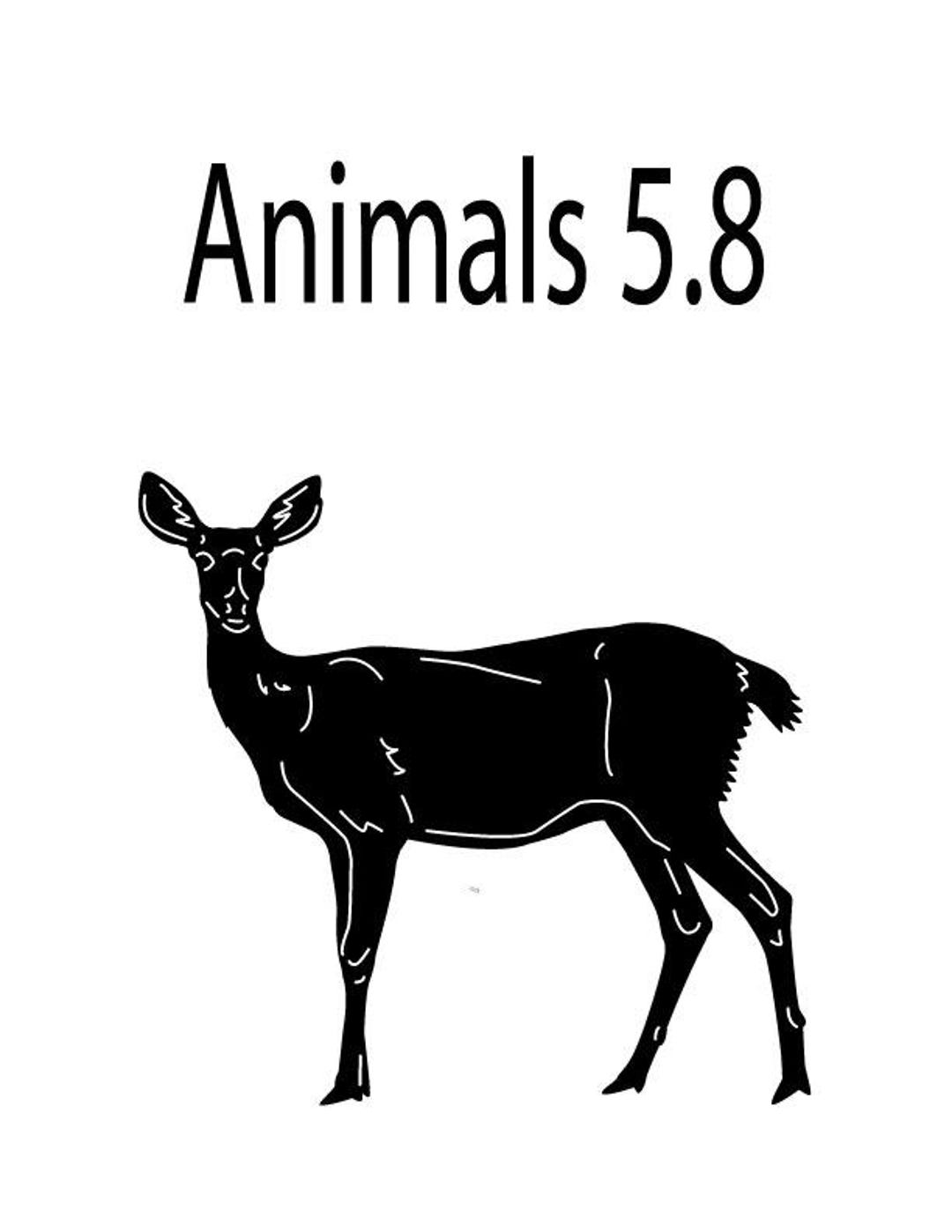 Doe Deer Collection Cad Cut File - Etsy