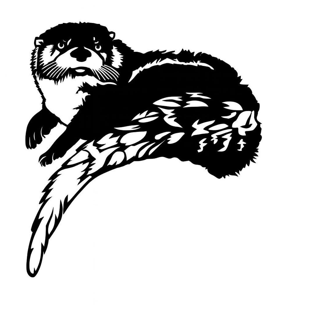 Otter Collection Cad Cut File - Etsy