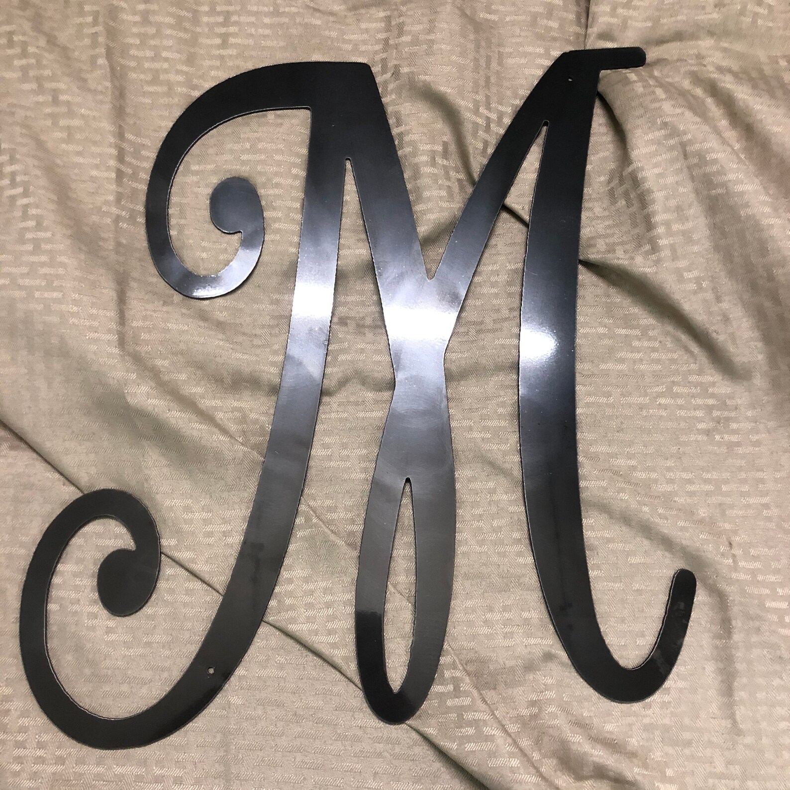 Metal Letter M - Etsy
