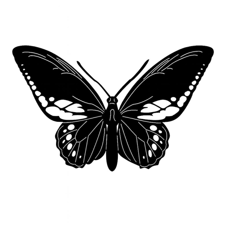 Butterflie Collection Cad Cut File - Etsy