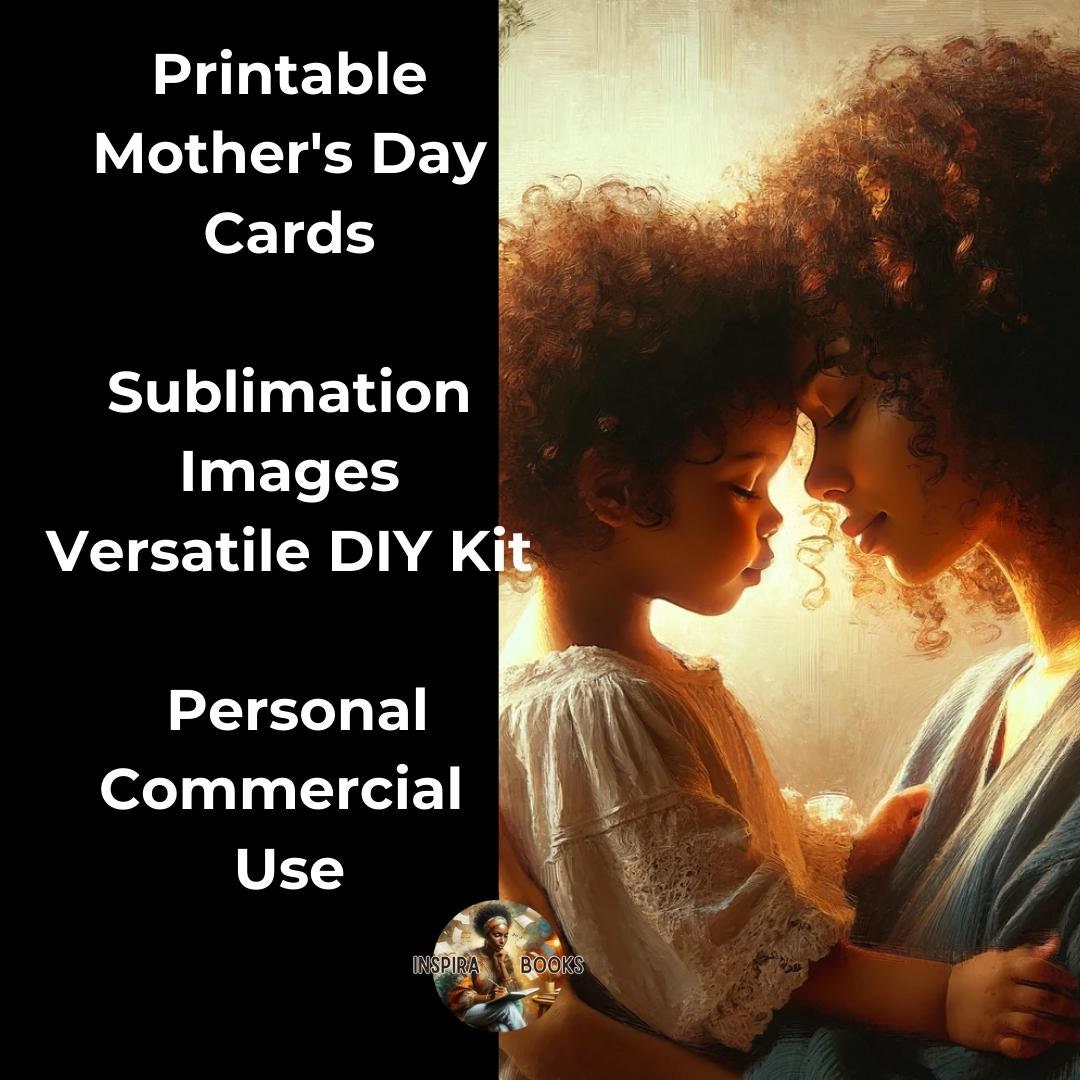 Printable Mother's Day Card-making Kit |create Unique Cards and More - Etsy