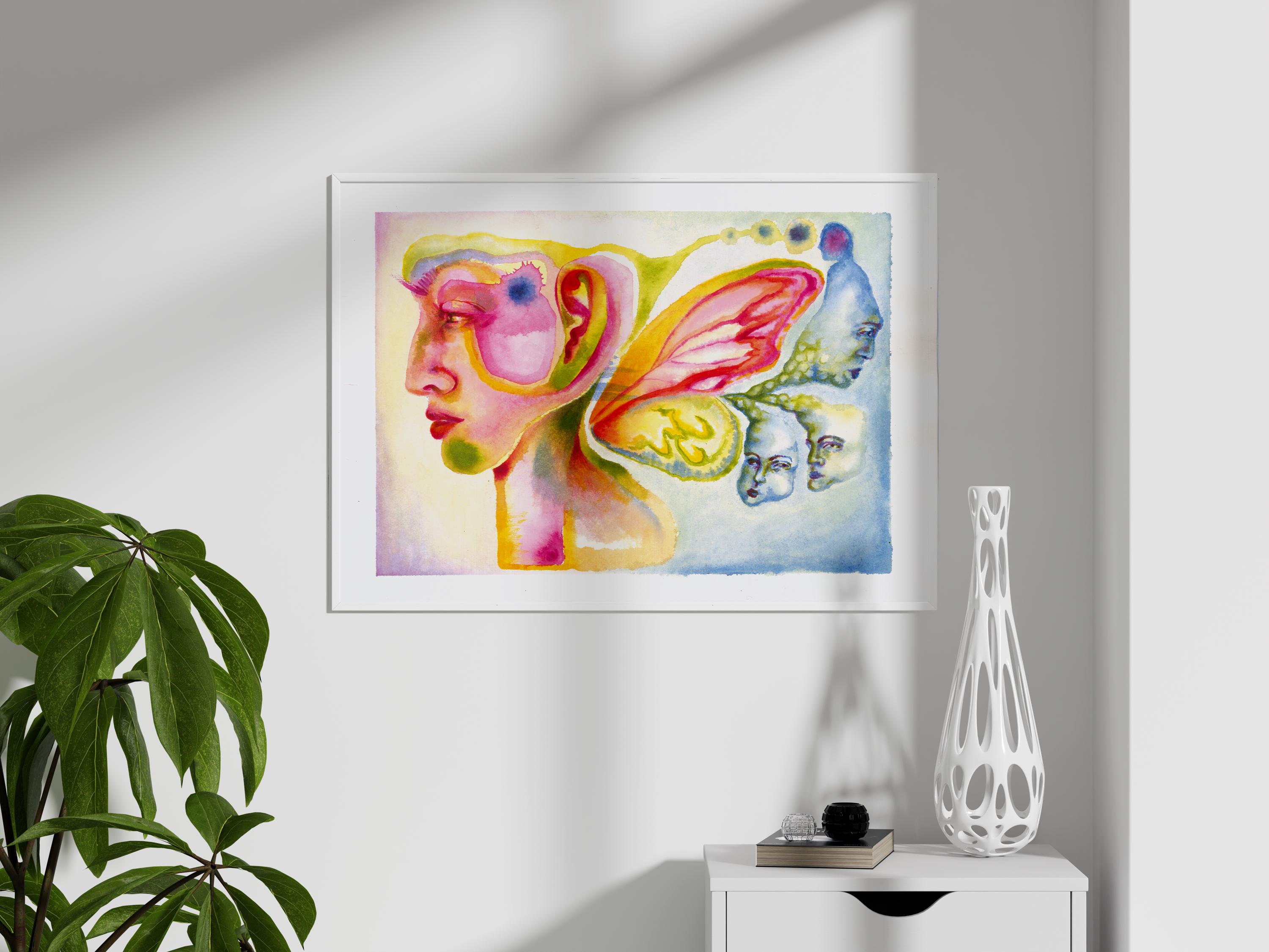 Metamorphosis- Watercolor Art Print - Etsy