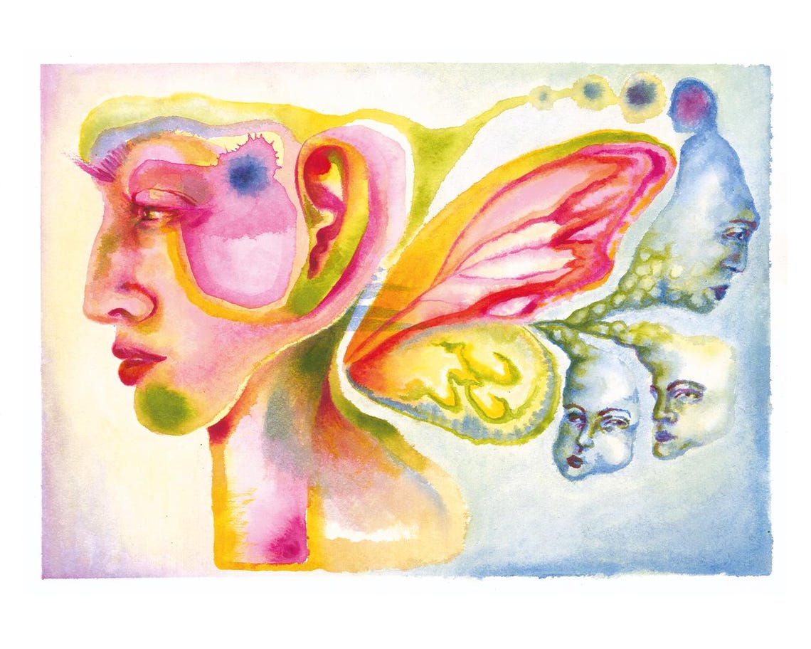Metamorphosis- Watercolor Art Print - Etsy