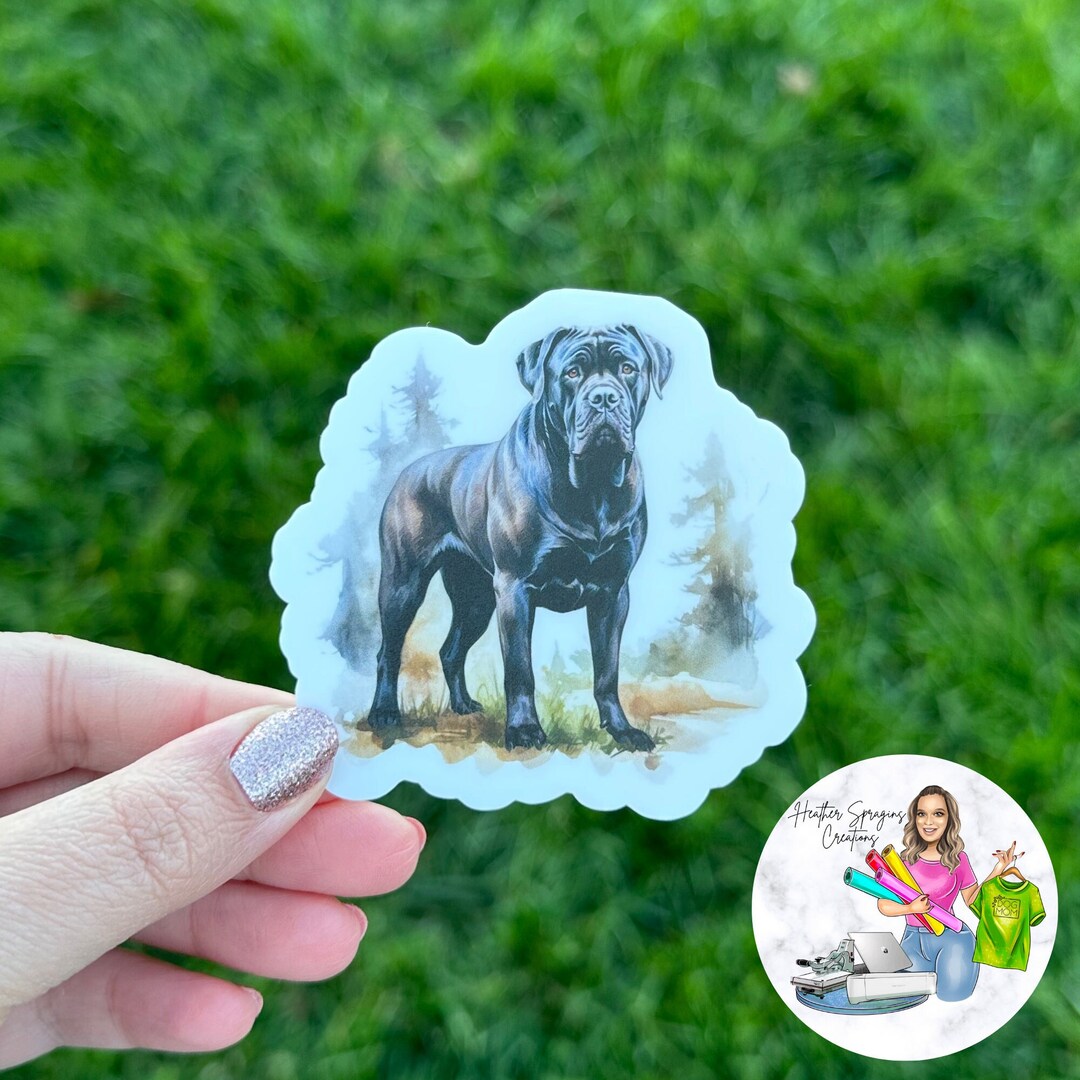 Cane Corso Sticker, Cane Corso, Cane Corso Gift, Cane Corso Mom Sticker ...