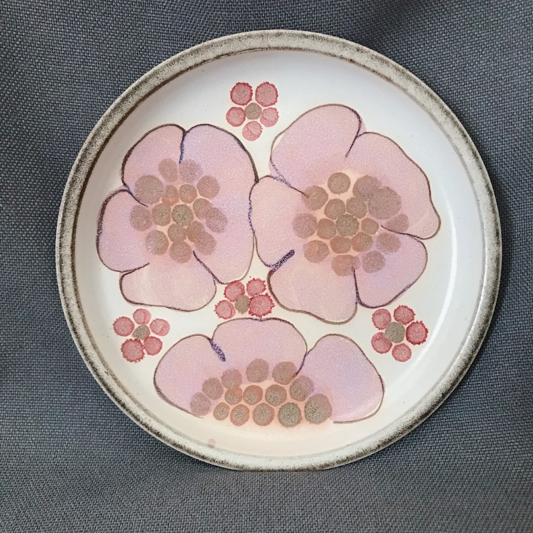 2 Vintage DENBY GYPSY Stoneware Ceramic Side Plates Hand - Etsy