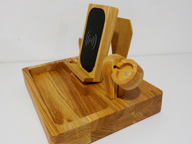 Idoqq Ultimate 4 OAK Edition Apple Docking Station Organizer - Etsy