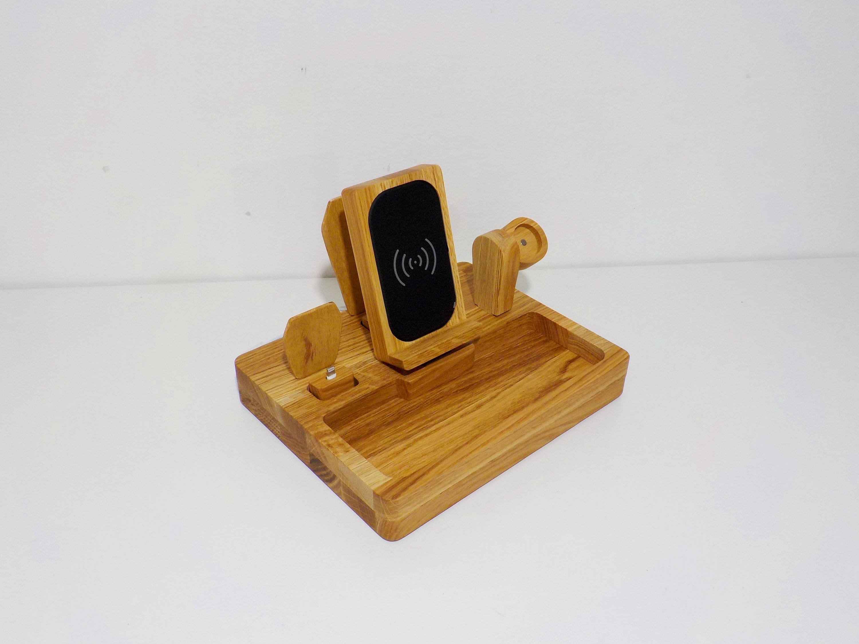 Idoqq Ultimate 4 OAK Edition Apple Docking Station Organizer - Etsy
