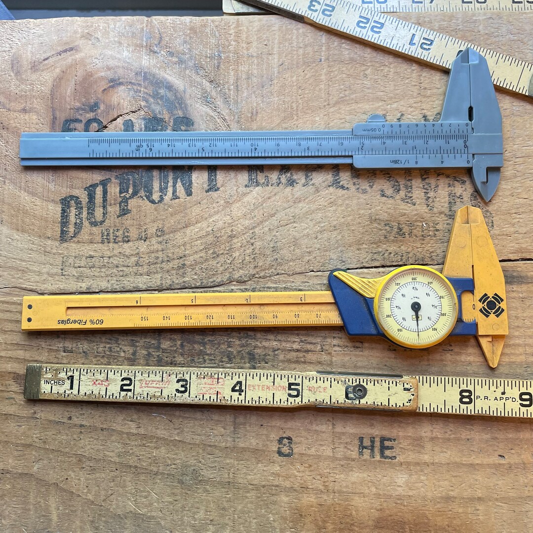 Lot of 2 Calipers, One for Ball Joints Mechanic Machinist Measurement ...