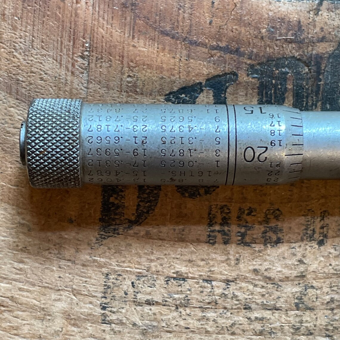 Vintage LS Starrett Co Athol Mass USA Micrometer 3-4 Inch Capacity ...