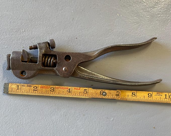 Vintage Saw Set Morrill's Pat'd 30572 Saw Tooth Set Hand Saw Sharpening ...