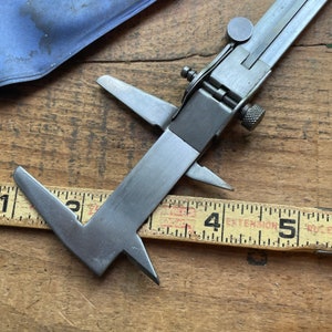 Vernier Caliper, Bayard Steel Machinist Measurement Tool - Etsy
