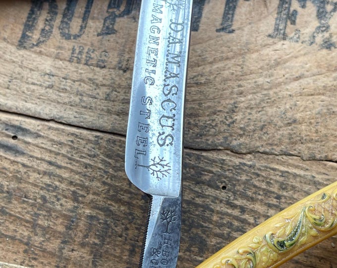 Vintage H Boker & Co Tree Brand Solingen Germany Damascus Magnetic ...