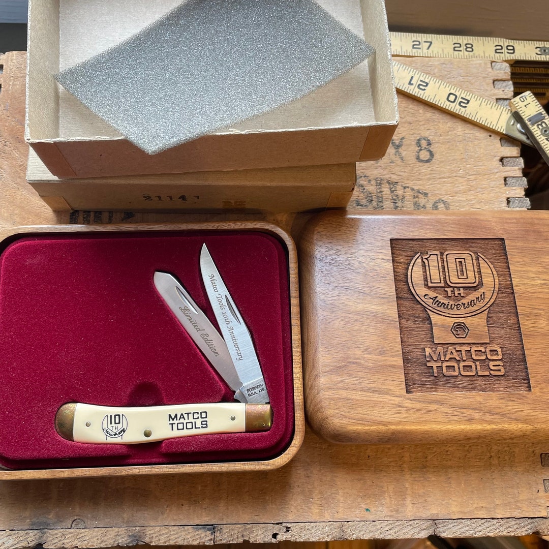 Schrade Ltd USA Matco Tools Limited Edition Trapper 2 Blade Pocket ...