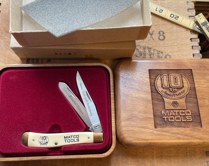 Schrade Ltd USA Matco Tools Limited Edition Trapper 2 Blade Pocket ...