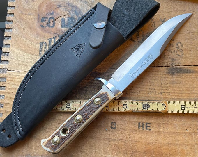 Puma Bowie Germany Model 116396 Stag Hunting, Camping, Fixed Blade ...
