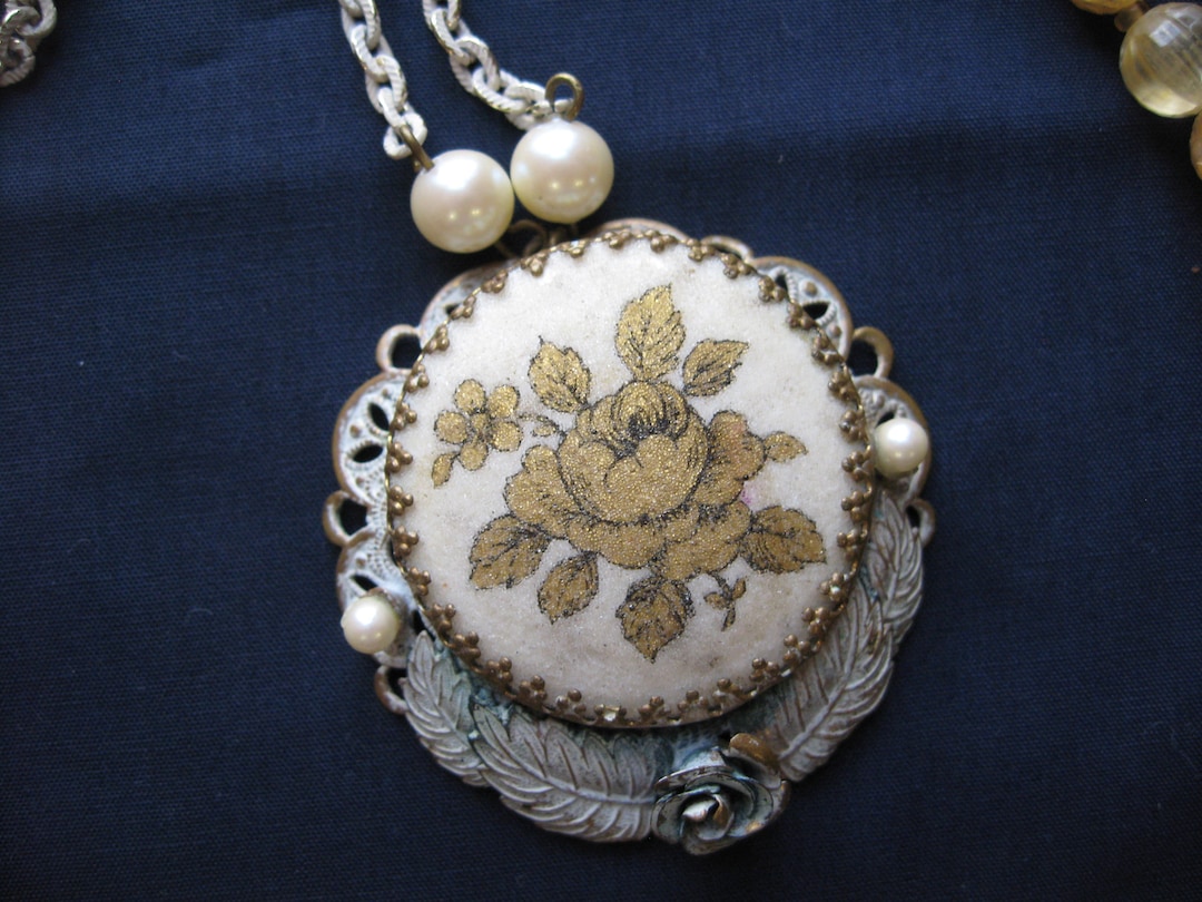 2 Piece Vintage West Germany Necklace Lot - Etsy