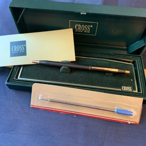 Vintage CROSS Pen in Box - Etsy