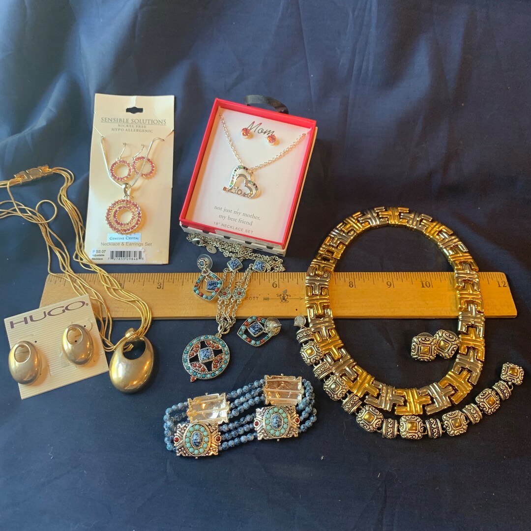 Vintage Jewelry Sets Matching Jewelry Lot - Etsy