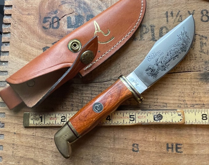 Buck USA 1995 Ducks Unlimited Fixed Blade Knife W/ Sheath - Etsy