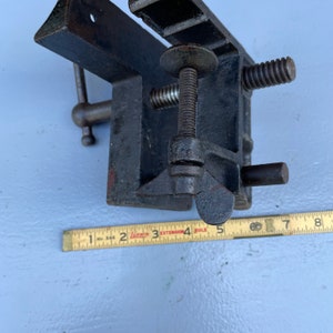 Vintage 5 1/2 Vise Bench Clamp Champion Geneva Oh USA in Working ...