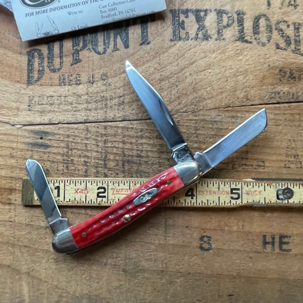 Stockman Old Red Case Knife - Etsy