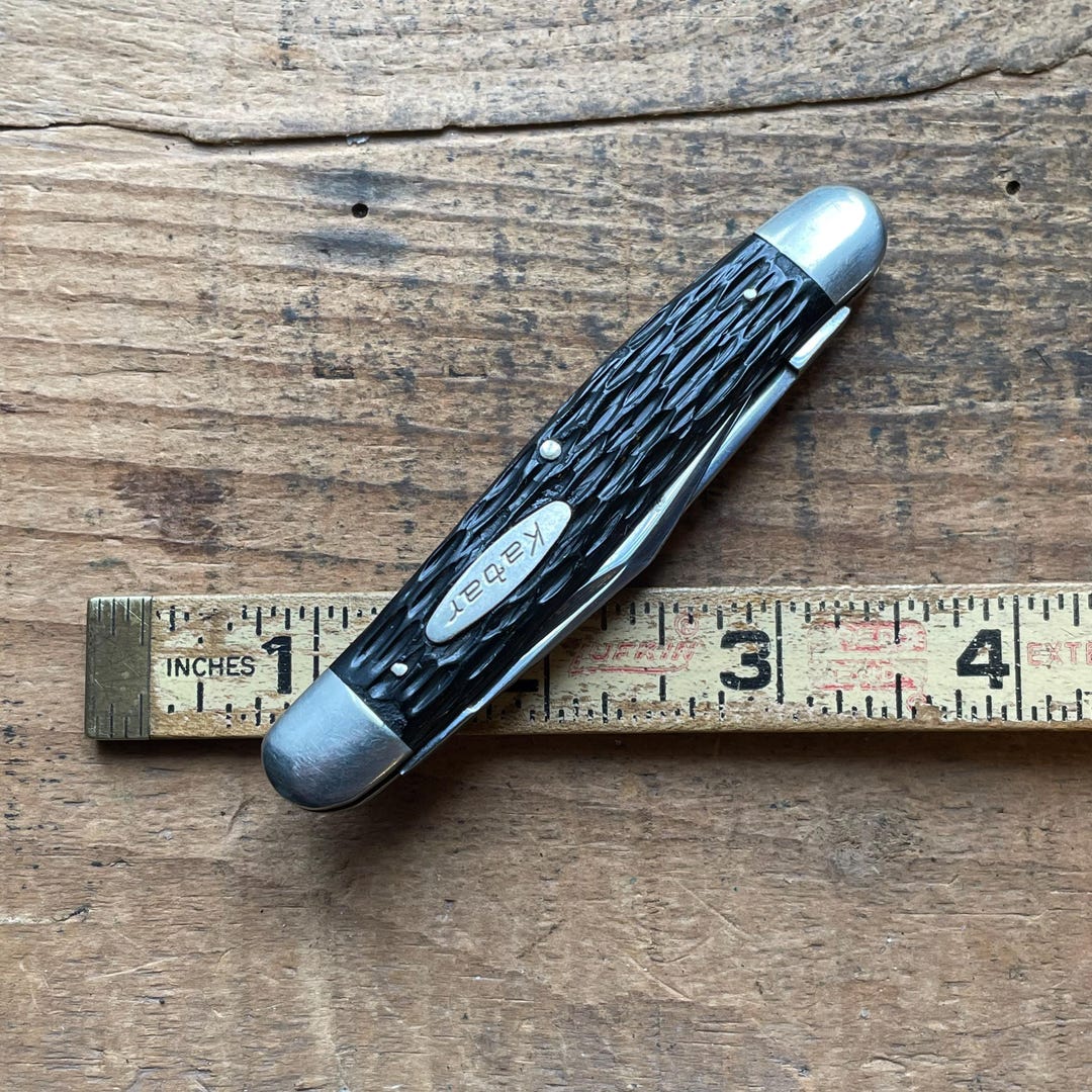 Vintage Ka Bar Olean NY Opposite End Pen 2 Blade Pocket Knife - Etsy