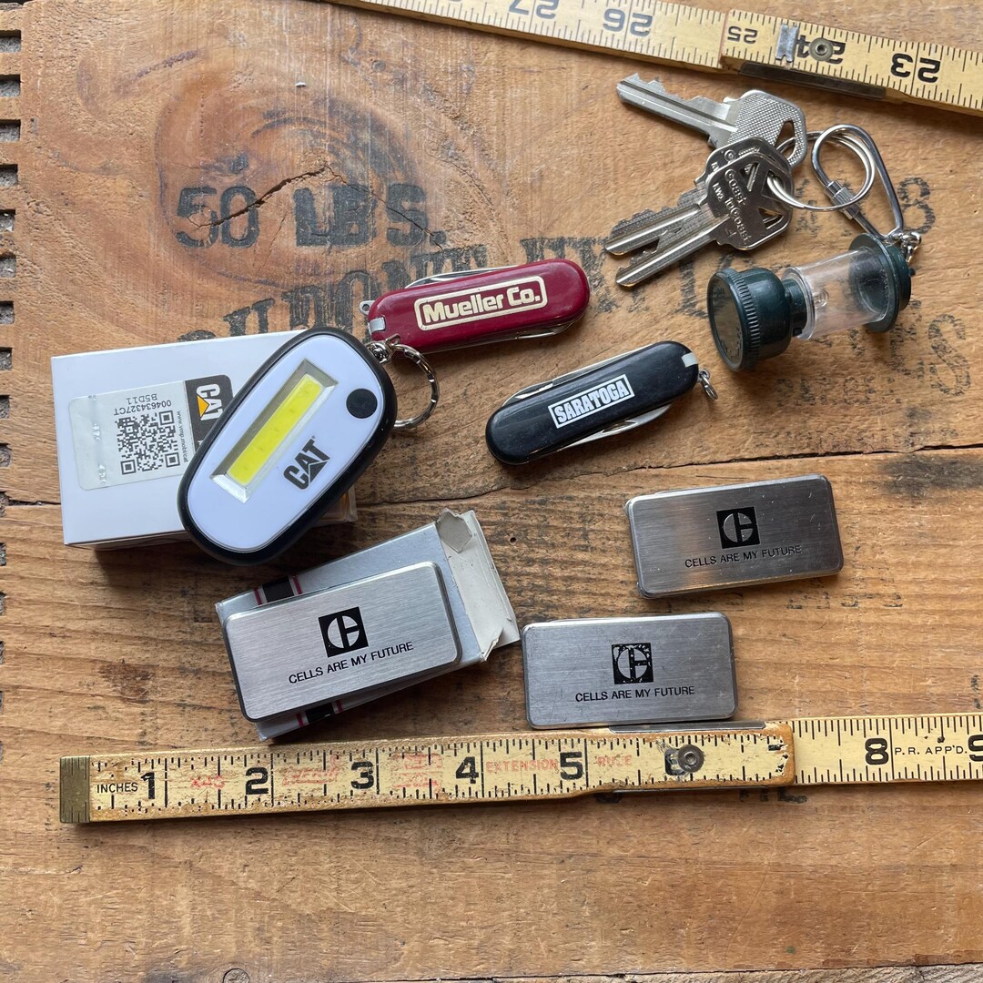 Knife Lot Small Pocket Knives & Key Chin Lights 1-3 Blade Pocket Knives ...