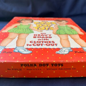 Vintage 60's Paper Doll Set and Clothes - Etsy