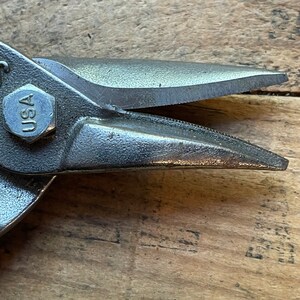 Vintage Tin Snips Wiss USA Model M2 Unused - Etsy