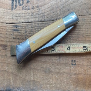 IXL Schrade Wostenholm Sheffield England SW01 Lockback 1 Blade Pocket ...