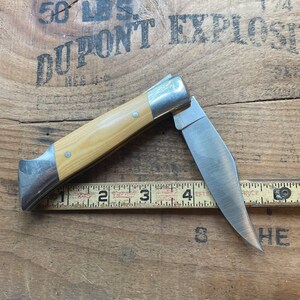 IXL Schrade Wostenholm Sheffield England SW01 Lockback 1 Blade Pocket ...