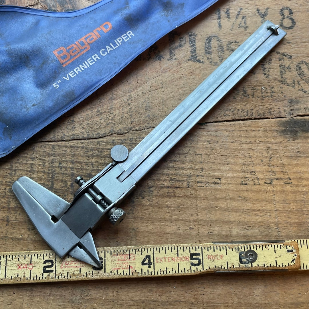 Vernier Caliper, Bayard Steel Machinist Measurement Tool - Etsy