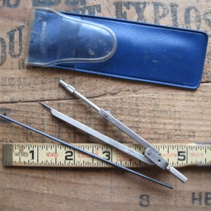 Lot of 7 Compasses, 3 Germany, 1 Teledyne 3 Others Drafting Draftsman ...