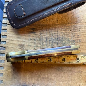 Schrade USA LB7 Model Lockback 1 Blade Pocket Knife W/ Sheath - Etsy