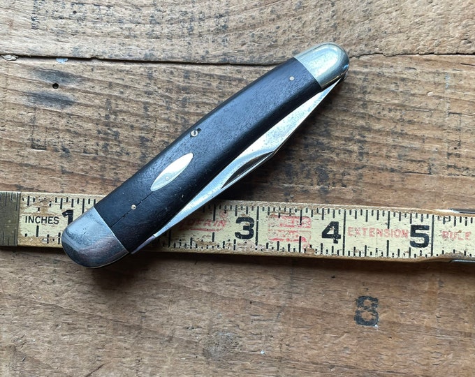 Vintage C Jordan Sohn Solingen Wald Large Serpentine Pen 2 Blade Pocket ...