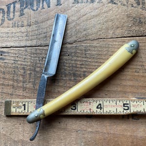 Vintage FA Claubergs Tonsorial Gem JW Gentry Terre Haute IND German ...