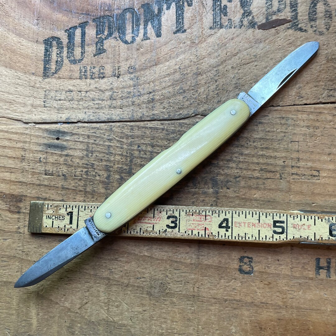 IXL George Wostenholm Sheffield England Opposite End Pen 2 Blade Pocket ...