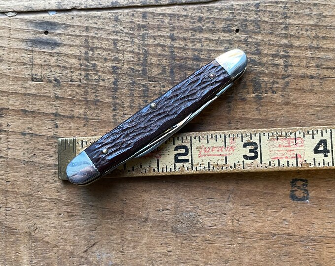 Camillus New York USA Model 41 Opposite End Pen 2 Blade Pocket Knife as ...