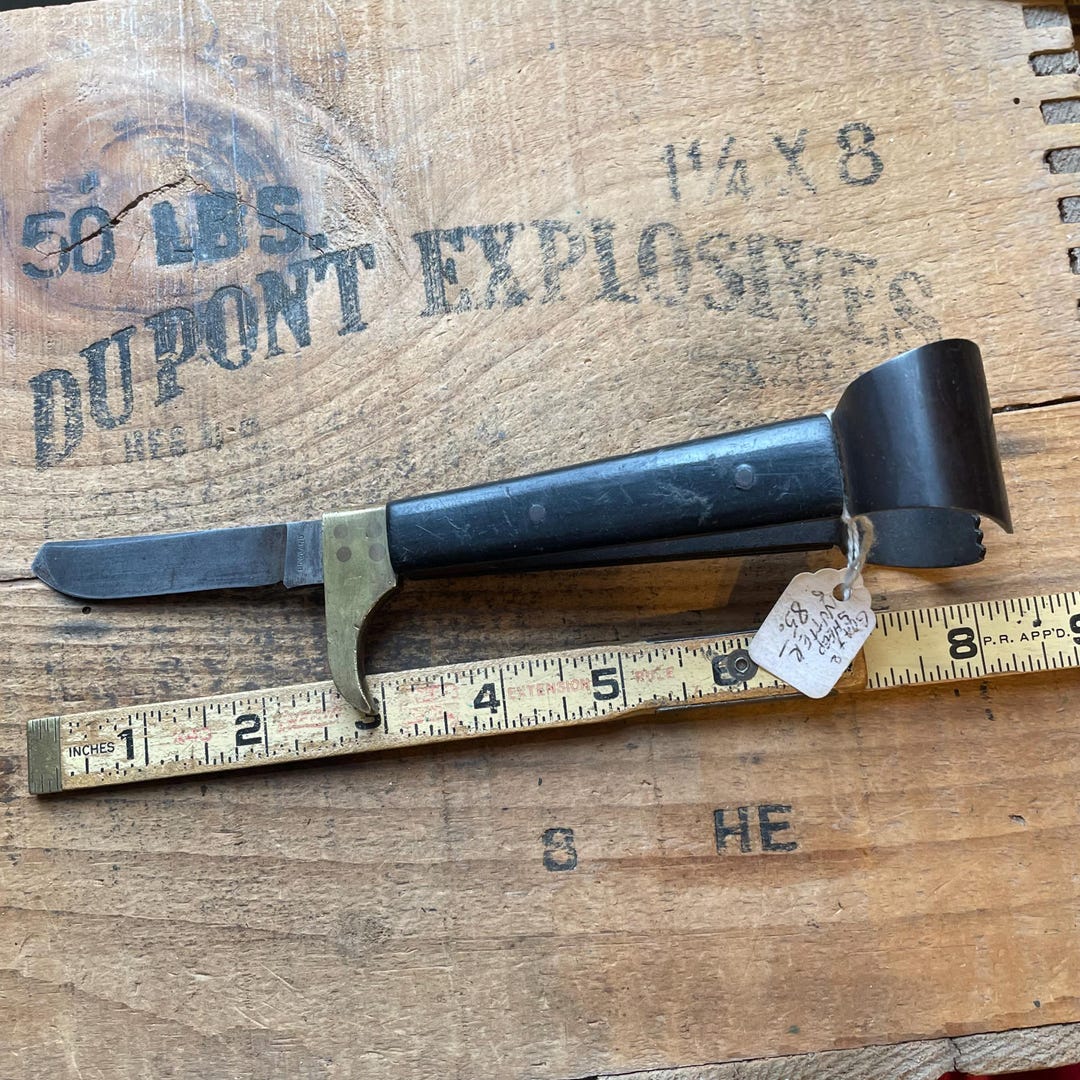 Vintage Castrating Tool England 1 Blade Knife - Etsy
