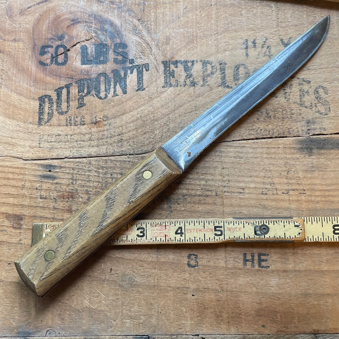 Vintage Forgecraft Hi-carbon USA Butcher Kitchen Boning Knife - Etsy